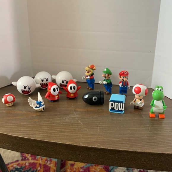Nintendo | Toys | Nintendo Super Mario Bros Toy Lot | Poshmark